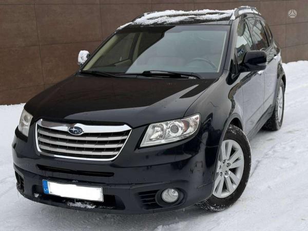 Black Subaru Tribeca 2009 in Klaipeda, with an engine capacity of 3.63 L and mileage of 144 thousand km for 6550 €, photo 3 on AUTOMOTO.COM.LV
