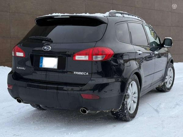 Black Subaru Tribeca 2009 in Klaipeda, with an engine capacity of 3.63 L and mileage of 144 thousand km for 6550 €, photo 9 on AUTOMOTO.COM.LV