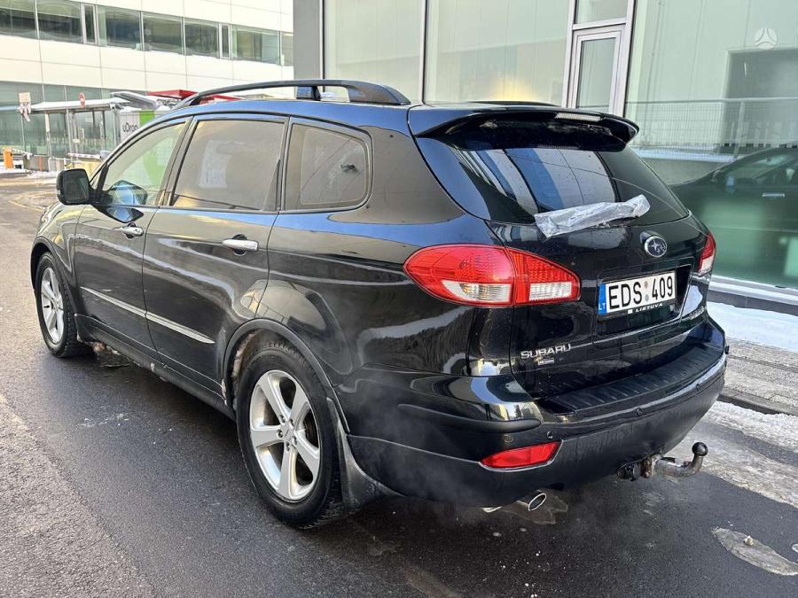 Melns Subaru Tribeca 2009 Viļņa, ar dzinēja tilpumu 3.63 L un nobraukumu 316 tūkst. km par 3999 €, foto 4 vietnē AUTOMOTO.COM.LV