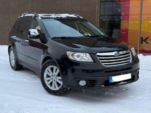 Black Subaru Tribeca 2009 in Klaipeda, with an engine capacity of 3.63 L and mileage of 144 thousand km for 6800 €, photo 2 on AUTOMOTO.COM.LV