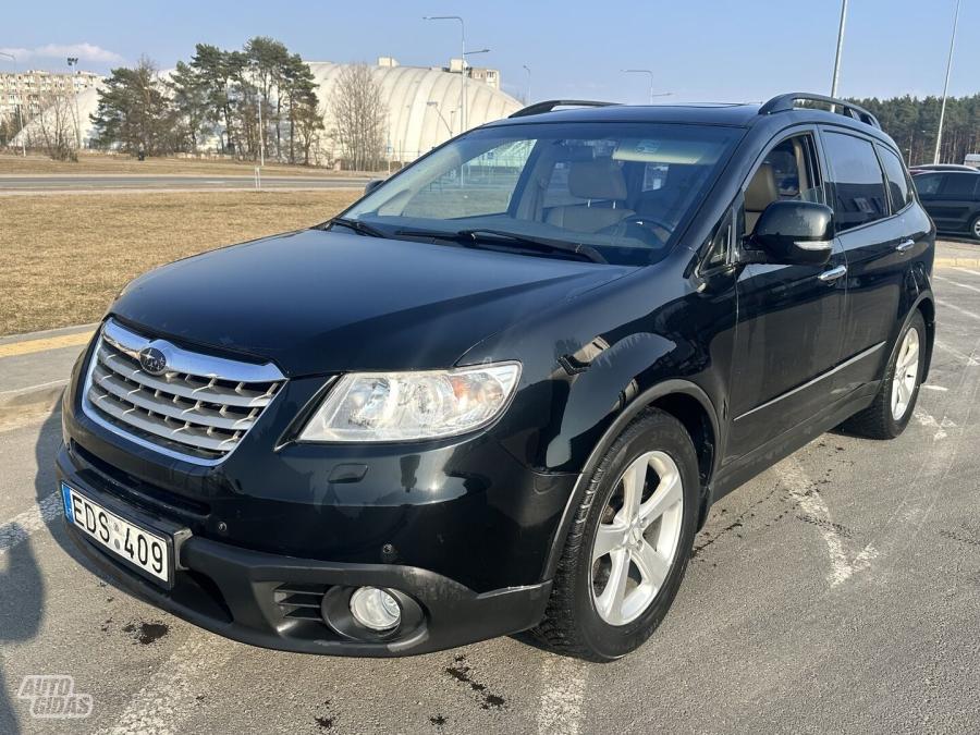 Melns Subaru Tribeca 2009 Viļņa, ar dzinēja tilpumu 3.60 L un nobraukumu 296 tūkst. km par 3600 €, foto 1 vietnē AUTOMOTO.COM.LV