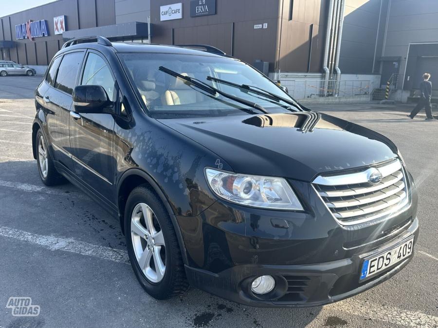 Melns Subaru Tribeca 2009 Viļņa, ar dzinēja tilpumu 3.60 L un nobraukumu 296 tūkst. km par 3600 €, foto 2 vietnē AUTOMOTO.COM.LV