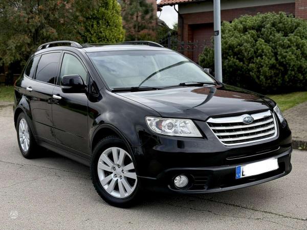 Melns Subaru Tribeca 2010 Klaipėda, ar dzinēja tilpumu 3.63 L un nobraukumu 144 tūkst. km par 6350 €, foto 1 vietnē AUTOMOTO.COM.LV