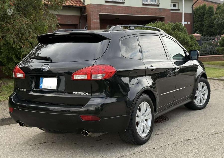 Black Subaru Tribeca 2010 in Klaipeda, with an engine capacity of 3.63 L and mileage of 144 thousand km for 6350 €, photo 6 on AUTOMOTO.COM.LV