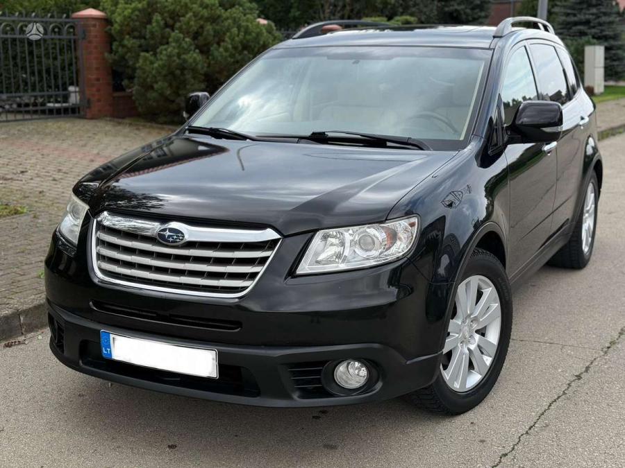 Black Subaru Tribeca 2010 in Klaipeda, with an engine capacity of 3.63 L and mileage of 144 thousand km for 6350 €, photo 16 on AUTOMOTO.COM.LV