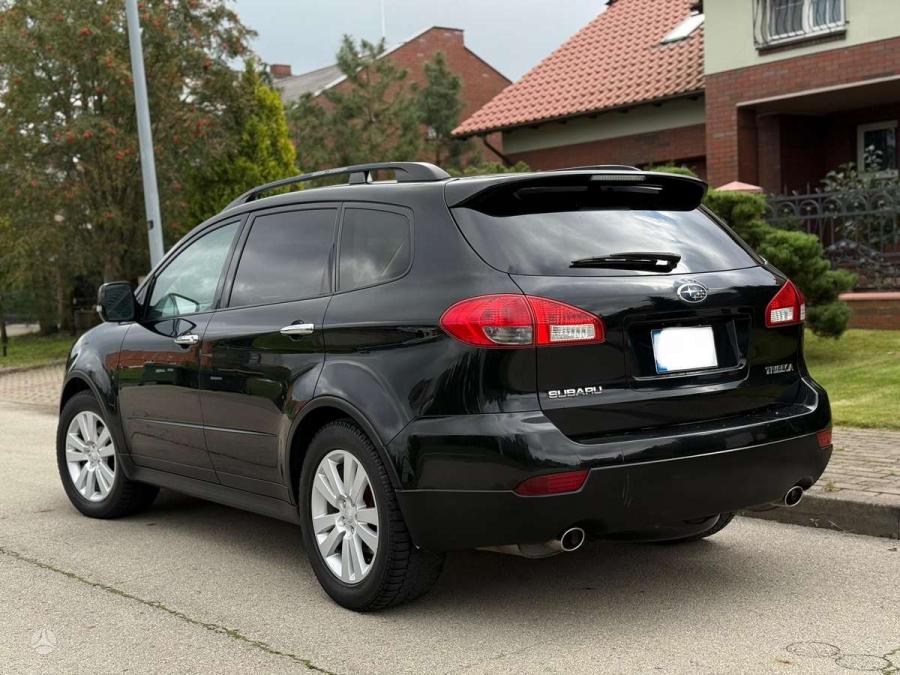 Black Subaru Tribeca 2010 in Klaipeda, with an engine capacity of 3.63 L and mileage of 144 thousand km for 6350 €, photo 28 on AUTOMOTO.COM.LV