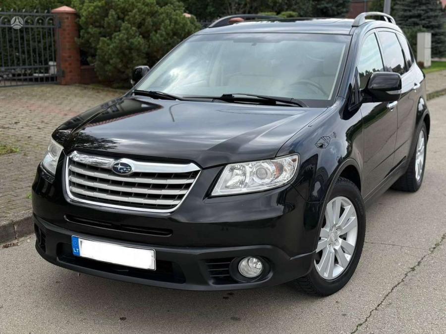 Black Subaru Tribeca 2010 in Klaipeda, with an engine capacity of 3.63 L and mileage of 144 thousand km for 6300 €, photo 5 on AUTOMOTO.COM.LV