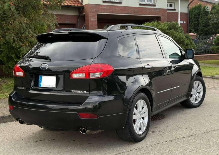 Melns Subaru Tribeca 2010 Klaipėda, ar dzinēja tilpumu 3.63 L un nobraukumu 144 tūkst. km par 6400 €, foto 9 vietnē AUTOMOTO.COM.LV