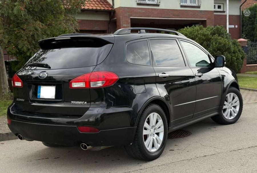 Melns Subaru Tribeca 2010 Klaipėda, ar dzinēja tilpumu 3.63 L un nobraukumu 144 tūkst. km par 6400 €, foto 11 vietnē AUTOMOTO.COM.LV