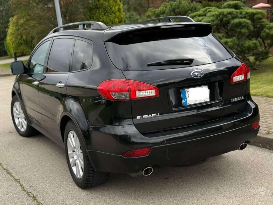 Melns Subaru Tribeca 2010 Klaipėda, ar dzinēja tilpumu 3.63 L un nobraukumu 144 tūkst. km par 6400 €, foto 12 vietnē AUTOMOTO.COM.LV