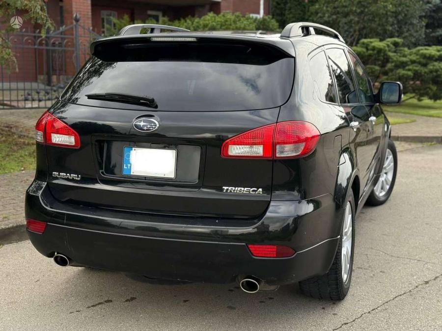 Melns Subaru Tribeca 2010 Klaipėda, ar dzinēja tilpumu 3.63 L un nobraukumu 144 tūkst. km par 6400 €, foto 14 vietnē AUTOMOTO.COM.LV