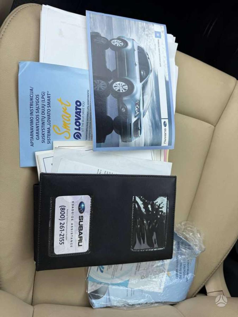Melns Subaru Tribeca 2010 Klaipėda, ar dzinēja tilpumu 3.63 L un nobraukumu 144 tūkst. km par 6400 €, foto 34 vietnē AUTOMOTO.COM.LV