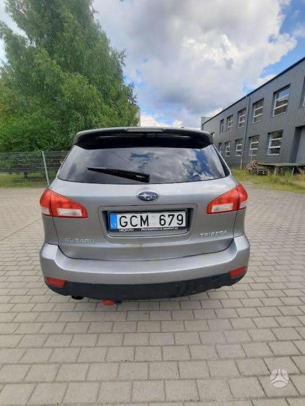 Pelēks Subaru Tribeca 2007 Mažeikiai, ar dzinēja tilpumu 3.63 L un nobraukumu 172 tūkst. km par 4300 €, foto 2 vietnē AUTOMOTO.COM.LV
