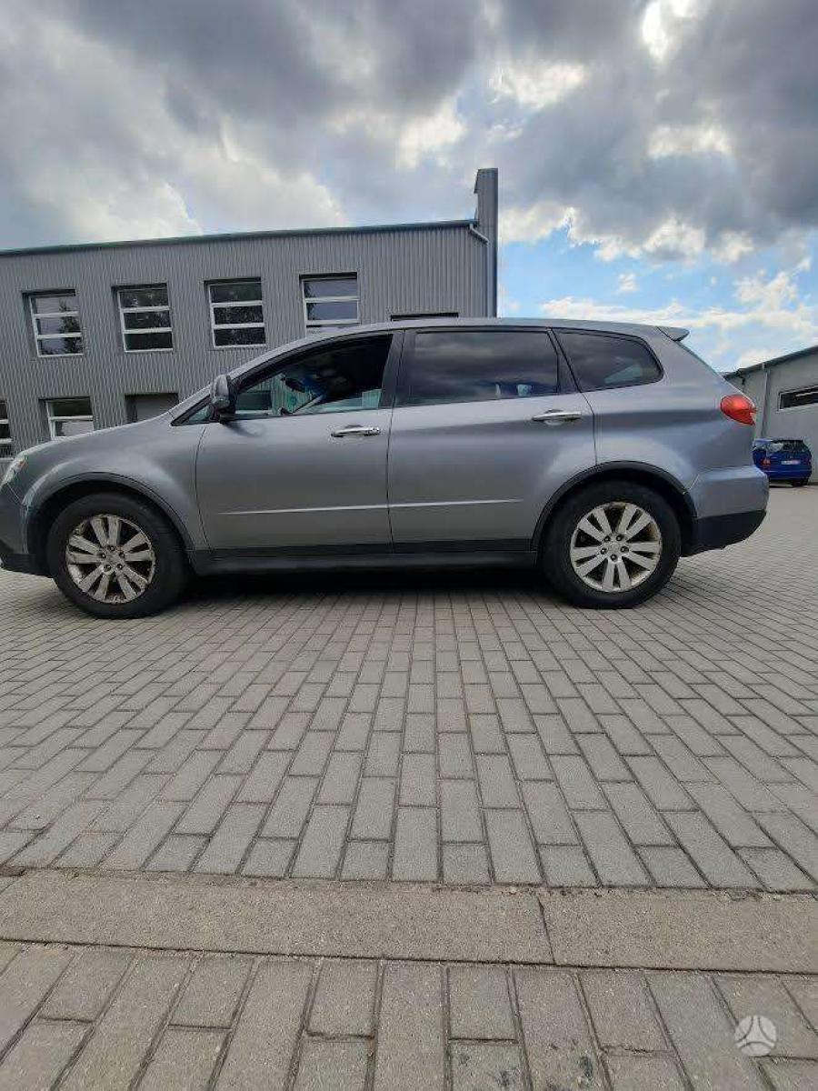 Grey Subaru Tribeca 2007 in Mazeikiai, with an engine capacity of 3.63 L and mileage of 172 thousand km for 4300 €, photo 4 on AUTOMOTO.COM.LV
