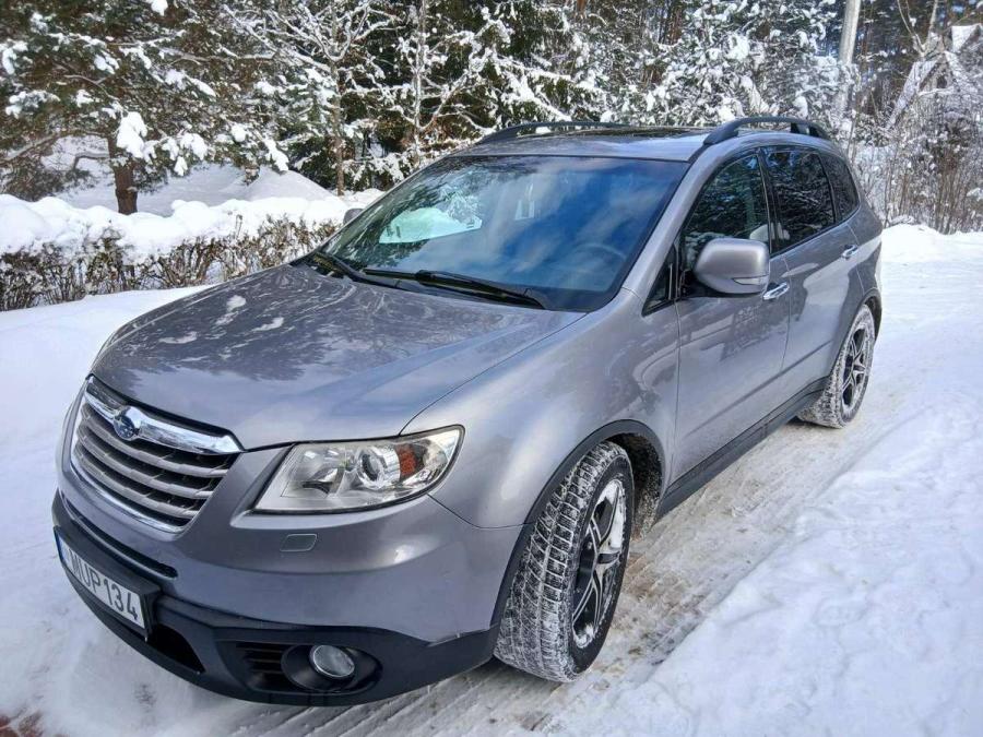 Pelēks Subaru Tribeca 2009 Utena, ar dzinēja tilpumu 3.63 L un nobraukumu 164 tūkst. km par 5900 €, foto 3 vietnē AUTOMOTO.COM.LV
