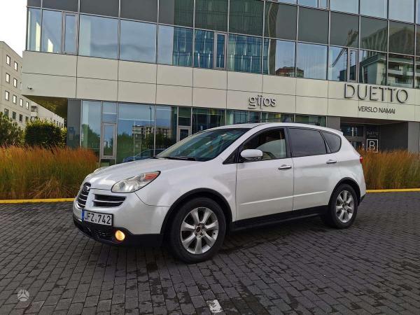 Balts Subaru Tribeca 2006 Viļņa, ar dzinēja tilpumu 3.00 L un nobraukumu 200 tūkst. km par 1900 €, foto 1 vietnē AUTOMOTO.COM.LV