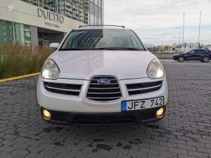 White Subaru Tribeca 2006 in Vilnius, with an engine capacity of 3.00 L and mileage of 200 thousand km for 1900 €, photo 5 on AUTOMOTO.COM.LV