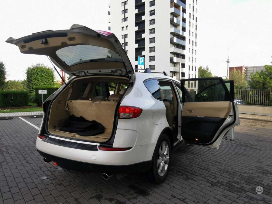White Subaru Tribeca 2006 in Vilnius, with an engine capacity of 3.00 L and mileage of 200 thousand km for 1900 €, photo 37 on AUTOMOTO.COM.LV