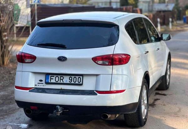 White Subaru Tribeca 2007 in Vilnius, with an engine capacity of 3.00 L and mileage of 300 thousand km for 1550 €, photo 9 on AUTOMOTO.COM.LV