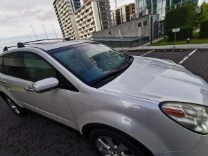 White Subaru Tribeca 2009 in Vilnius, with an engine capacity of 3.00 L and mileage of 215 thousand km for 1990 €, photo 33 on AUTOMOTO.COM.LV