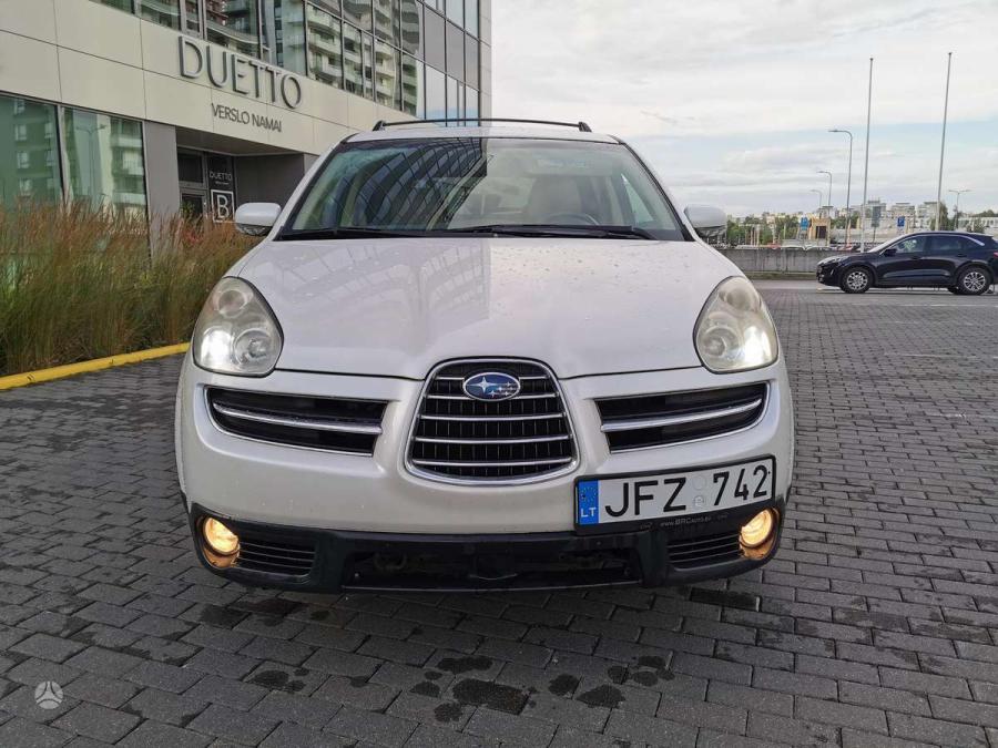 Balts Subaru Tribeca 2009 Viļņa, ar dzinēja tilpumu 3.00 L un nobraukumu 200 tūkst. km par 1900 €, foto 5 vietnē AUTOMOTO.COM.LV
