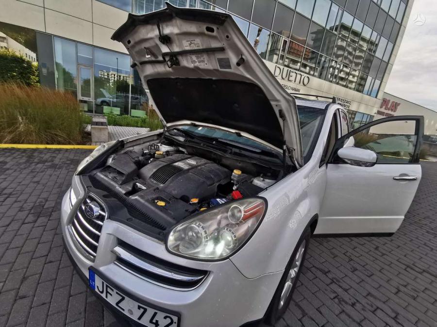 Balts Subaru Tribeca 2009 Viļņa, ar dzinēja tilpumu 3.00 L un nobraukumu 200 tūkst. km par 1900 €, foto 9 vietnē AUTOMOTO.COM.LV