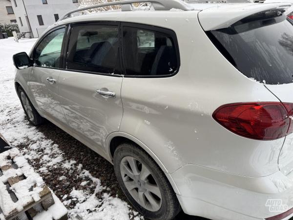 White Subaru Tribeca 2011 in Klaipeda, with an engine capacity of 3.60 L and mileage of 198 thousand km for 3200 €, photo 4 on AUTOMOTO.COM.LV