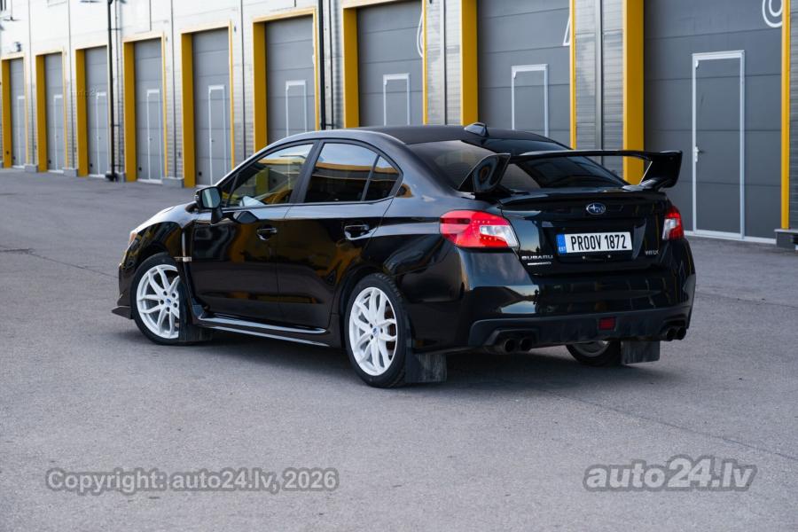Black Subaru WRX 2018 in Tartu, with an engine capacity of 2.00 L and mileage of 130 thousand km for 19900 €, photo 7 on AUTOMOTO.COM.LV