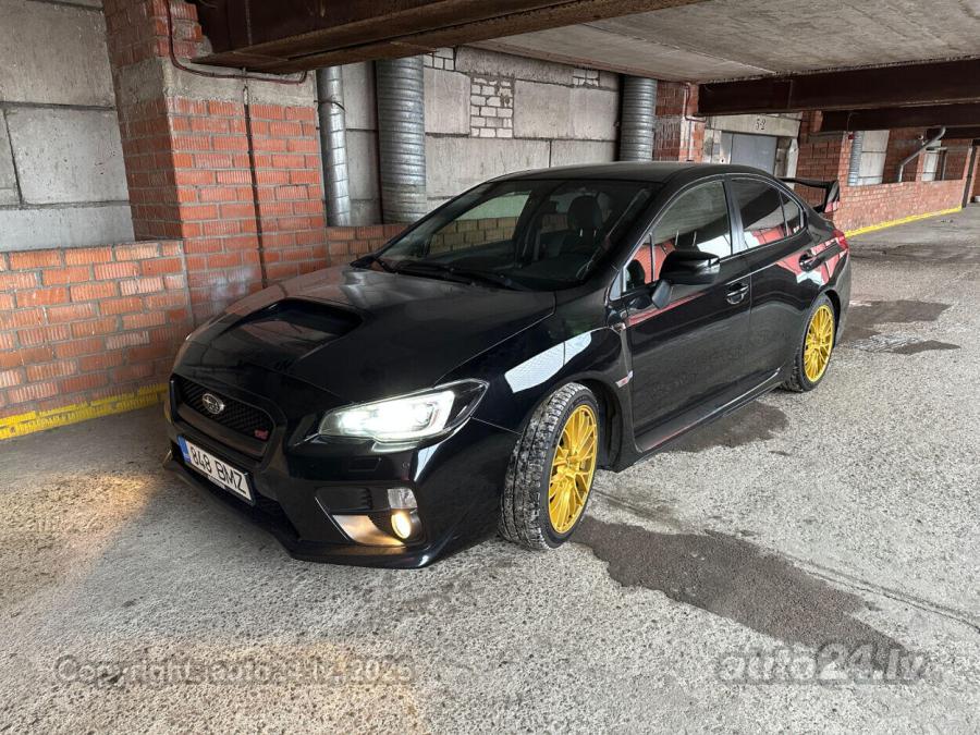 Black Subaru wrx-sti 2014 in Tallinn, with an engine capacity of 2.50 L and mileage of 126 thousand km for 26000 €, photo 2 on AUTOMOTO.COM.LV