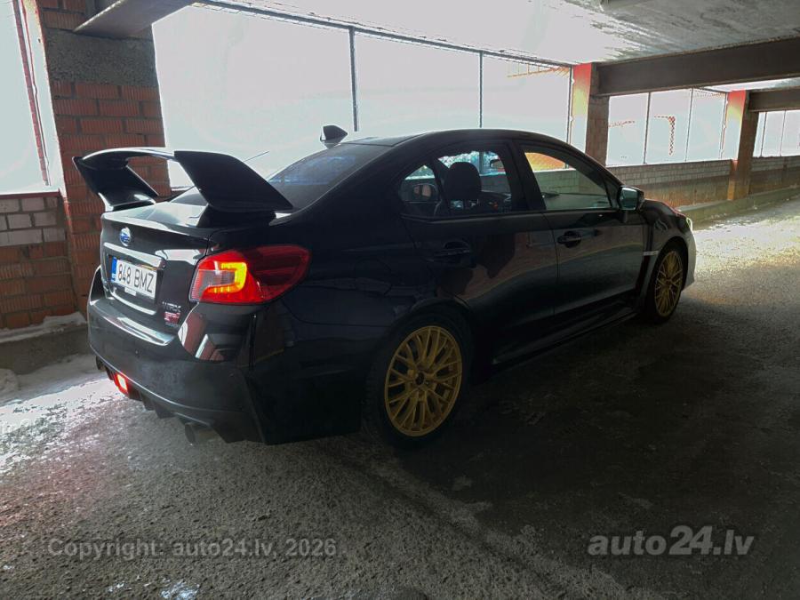 Black Subaru wrx-sti 2014 in Tallinn, with an engine capacity of 2.50 L and mileage of 126 thousand km for 26000 €, photo 6 on AUTOMOTO.COM.LV