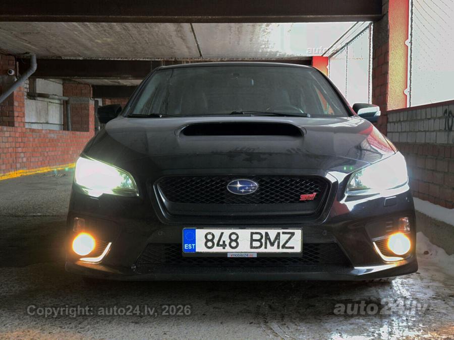 Black Subaru wrx-sti 2014 in Tallinn, with an engine capacity of 2.50 L and mileage of 126 thousand km for 26000 €, photo 7 on AUTOMOTO.COM.LV