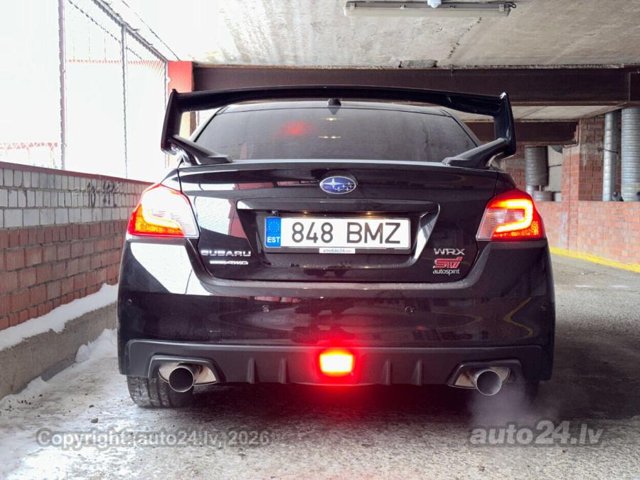 Black Subaru wrx-sti 2014 in Tallinn, with an engine capacity of 2.50 L and mileage of 126 thousand km for 26000 €, photo 8 on AUTOMOTO.COM.LV