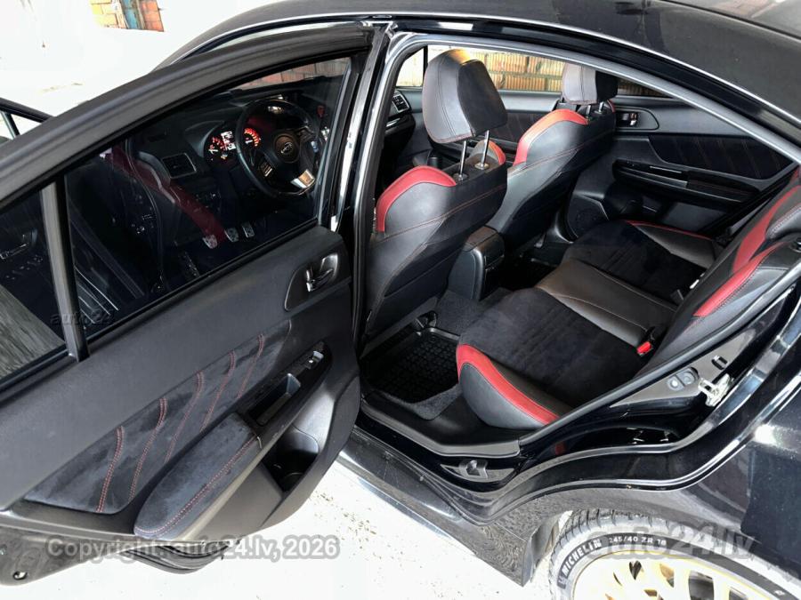 Black Subaru wrx-sti 2014 in Tallinn, with an engine capacity of 2.50 L and mileage of 126 thousand km for 26000 €, photo 22 on AUTOMOTO.COM.LV