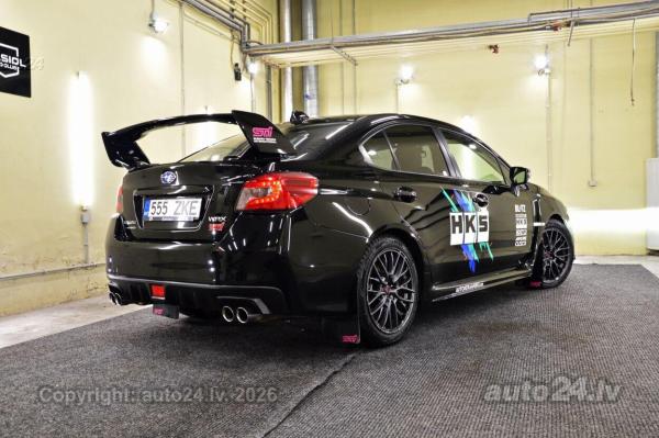 Black Subaru wrx-sti 2015 in Tartu, with an engine capacity of 2.50 L and mileage of 163 thousand km for 40000 €, photo 6 on AUTOMOTO.COM.LV