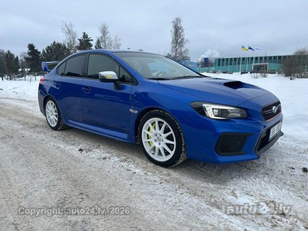 Blue Subaru wrx-sti 2018 in Tallinn, with an engine capacity of 2.50 L and mileage of 127 thousand km for 36000 €, photo 1 on AUTOMOTO.COM.LV