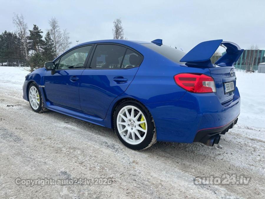 Zils Subaru wrx-sti 2018 Tallina, ar dzinēja tilpumu 2.50 L un nobraukumu 127 tūkst. km par 36000 €, foto 4 vietnē AUTOMOTO.COM.LV