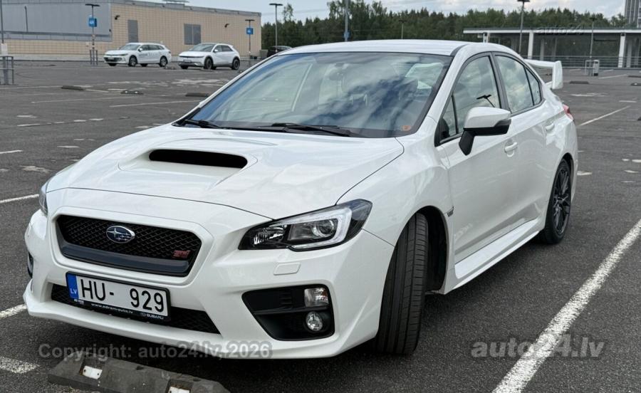 Белый Субару wrx-sti 2018 в Рига, объемом двигателя 2.50 л и пробегом 123 тыс. км за 30250 €, фото 3 на AUTOMOTO.COM.LV
