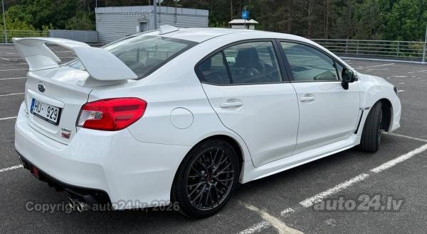 White Subaru wrx-sti 2018 in Riga, with an engine capacity of 2.50 L and mileage of 123 thousand km for 30250 €, photo 6 on AUTOMOTO.COM.LV