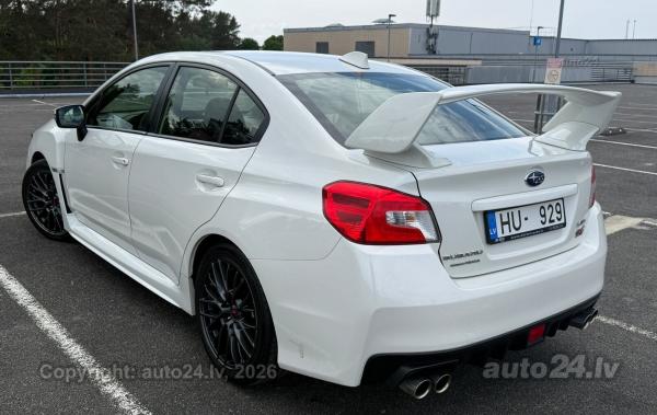White Subaru wrx-sti 2018 in Riga, with an engine capacity of 2.50 L and mileage of 123 thousand km for 30250 €, photo 7 on AUTOMOTO.COM.LV