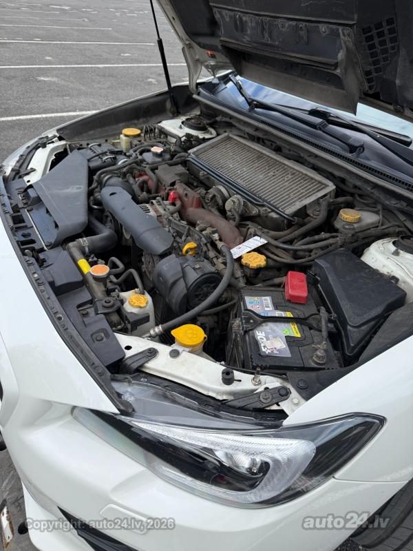 White Subaru wrx-sti 2018 in Riga, with an engine capacity of 2.50 L and mileage of 123 thousand km for 30250 €, photo 8 on AUTOMOTO.COM.LV