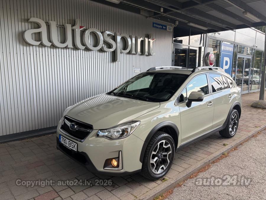 Beige Subaru XV 2016 in Tallinn, with an engine capacity of 2.00 L and mileage of 110 thousand km for 12990 €, photo 1 on AUTOMOTO.COM.LV