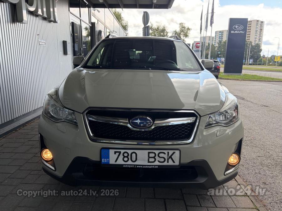 Beige Subaru XV 2016 in Tallinn, with an engine capacity of 2.00 L and mileage of 110 thousand km for 12990 €, photo 5 on AUTOMOTO.COM.LV