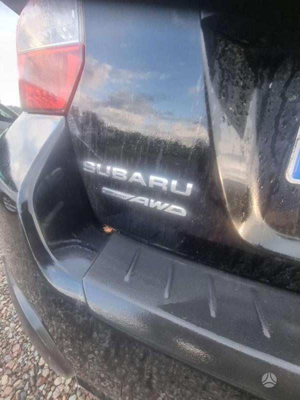 Black Subaru XV 2012 in Silale, with an engine capacity of 2.00 L and mileage of 260 thousand km for 1900 €, photo 10 on AUTOMOTO.COM.LV