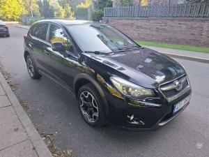 Black Subaru XV 2012 in Vilnius, with an engine capacity of 2.00 L and mileage of 192 thousand km for 6100 €, photo 4 on AUTOMOTO.COM.LV