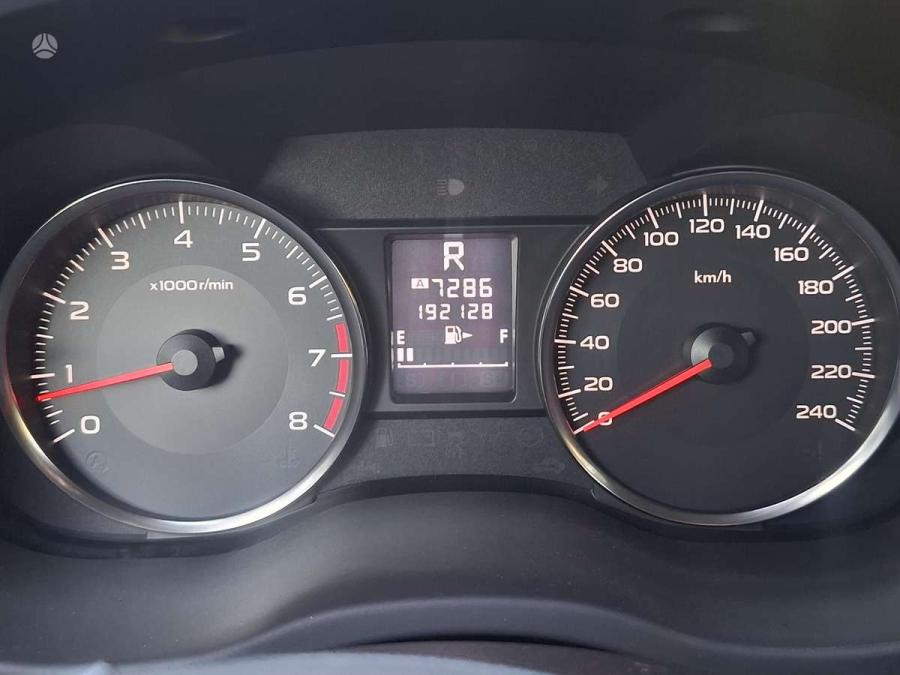 Black Subaru XV 2012 in Vilnius, with an engine capacity of 2.00 L and mileage of 192 thousand km for 6100 €, photo 15 on AUTOMOTO.COM.LV