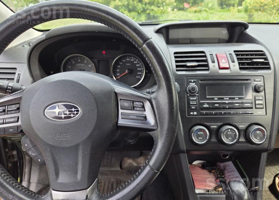 Melns Subaru XV 2013 Rīga, ar dzinēja tilpumu 1.60 L un nobraukumu 218 tūkst. km par 5500 €, foto 5 vietnē AUTOMOTO.COM.LV