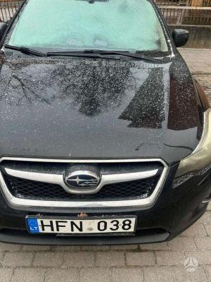 Black Subaru XV 2013 in Vilnius, with an engine capacity of 2.00 L and mileage of 160 thousand km for 6100 €, photo 3 on AUTOMOTO.COM.LV