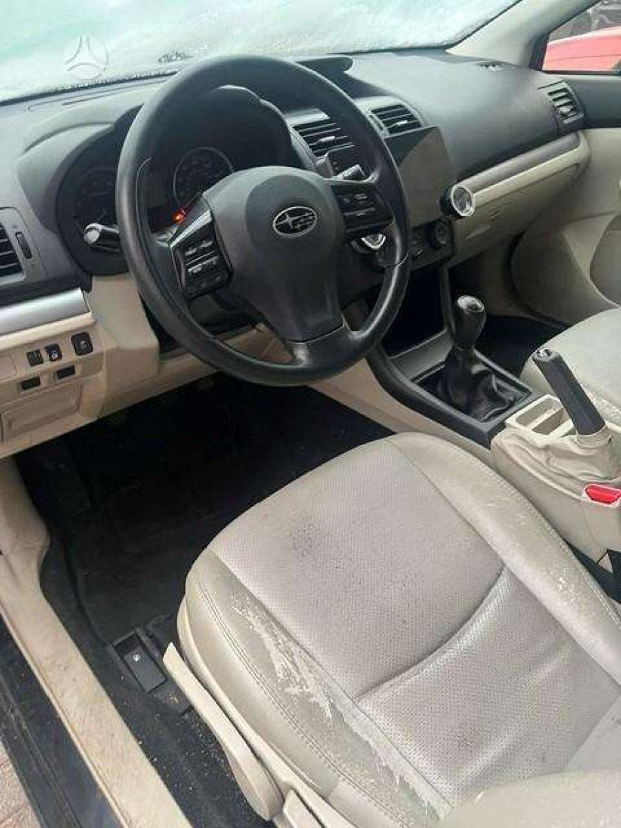 Black Subaru XV 2013 in Vilnius, with an engine capacity of 2.00 L and mileage of 160 thousand km for 6100 €, photo 10 on AUTOMOTO.COM.LV