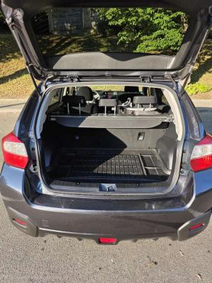 Black Subaru XV 2014 in Vilnius, with an engine capacity of 2.00 L and mileage of 232 thousand km for 6300 €, photo 6 on AUTOMOTO.COM.LV