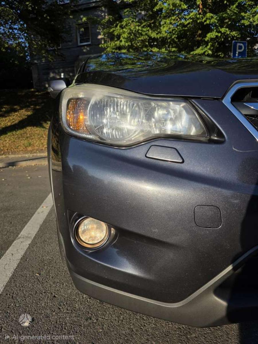 Black Subaru XV 2014 in Vilnius, with an engine capacity of 2.00 L and mileage of 232 thousand km for 6300 €, photo 7 on AUTOMOTO.COM.LV